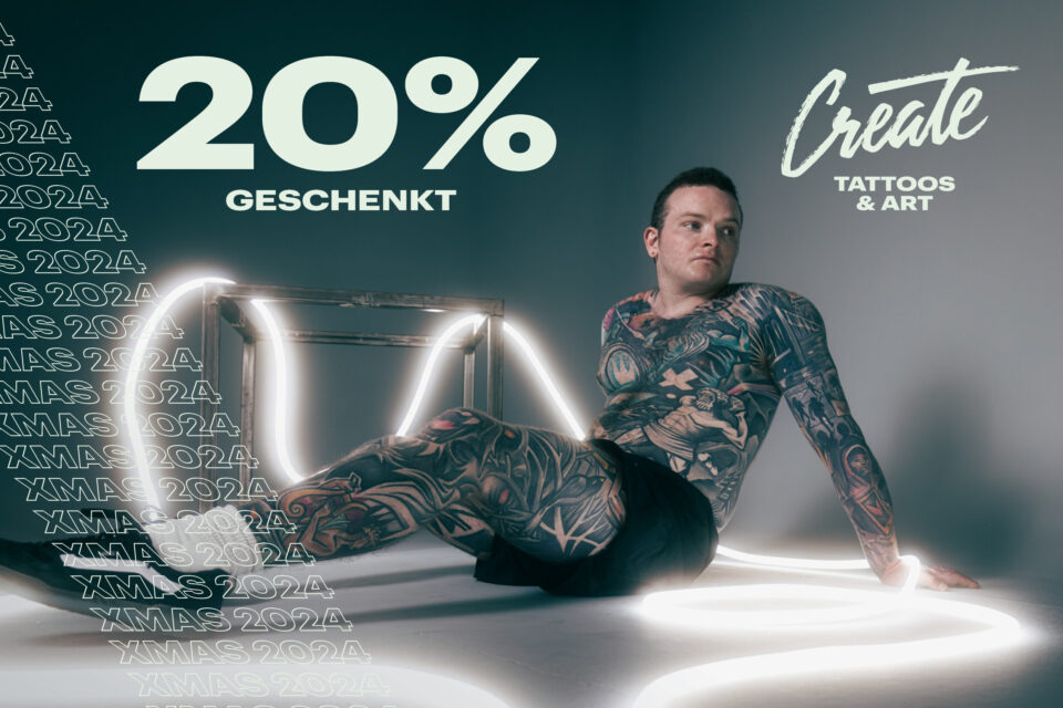 Weihnachtsaktion | Create Tattoos & Art